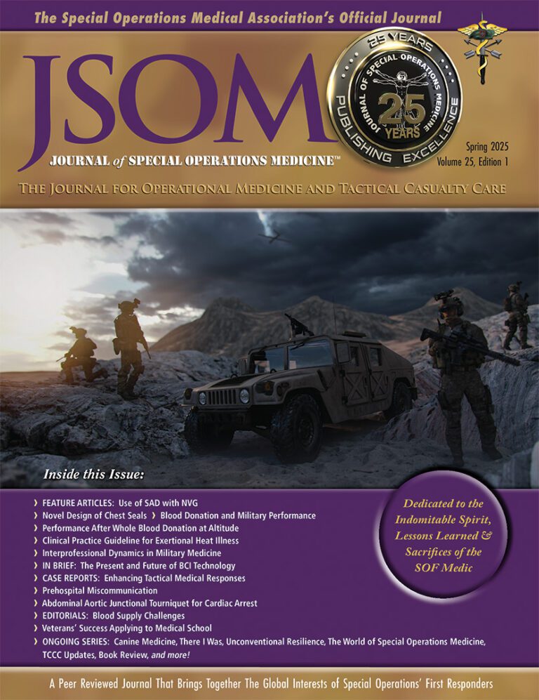 Profiling "Noncombat" Musculoskeletal Injuries in Special Operations ...