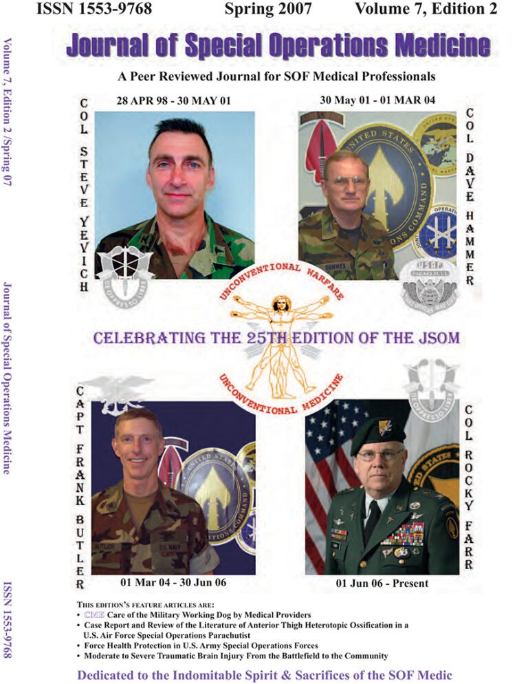 Force Health Protection In U.s. Army Special Operations Forces ...