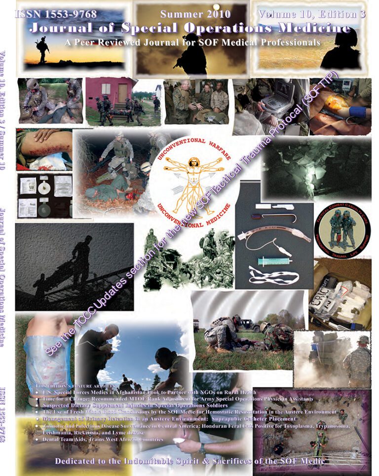 The Use Of Fresh Whole Blood Transfusions By The Sof Medic For ...